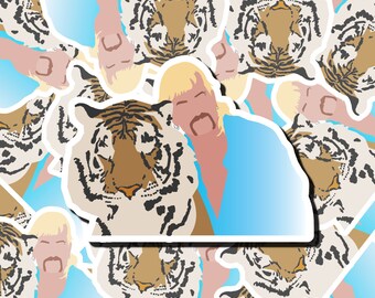 Tiger King Sticker | Etsy