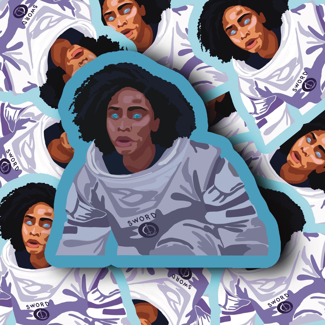 Wandavision Sticker, Monica Rambeau Sticker, Wandavision Monica Rambeau ...