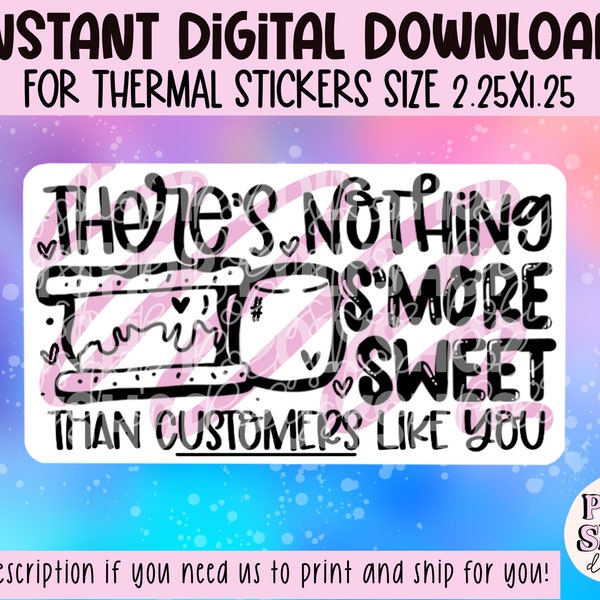 Bakery Thermal Sticker Png - Etsy