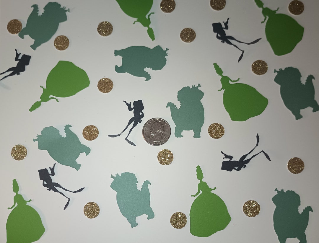 The Princess and the Frog Table Confetti/ Princess Tiana Party ...