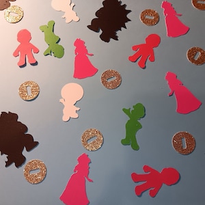Mario Party Confetti/ Mario Party Table Decoration/free Shipping - Etsy