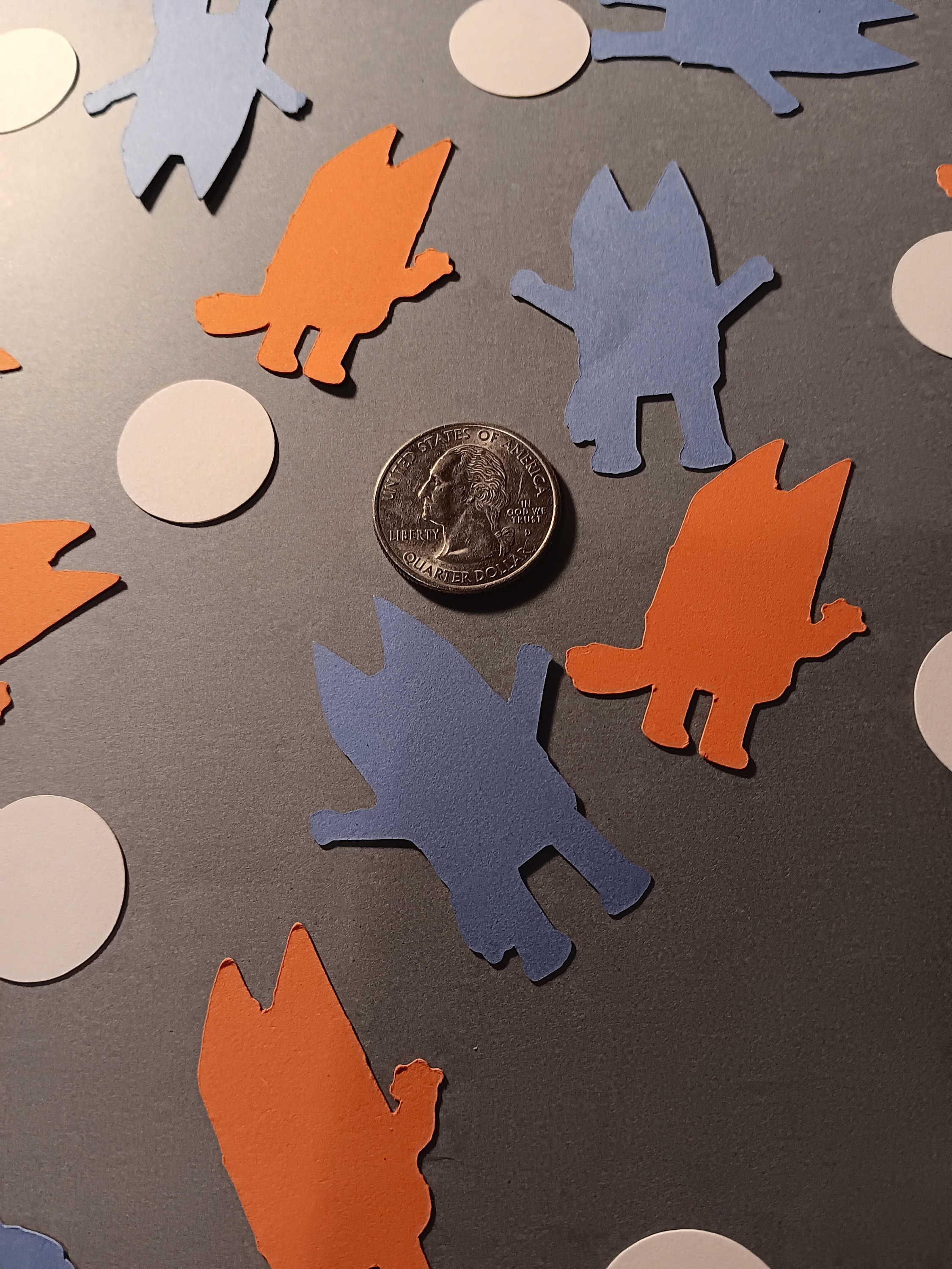 Bluey Party Confetti/ Bingo and Bluey Table Decoration/free Shipping - Etsy