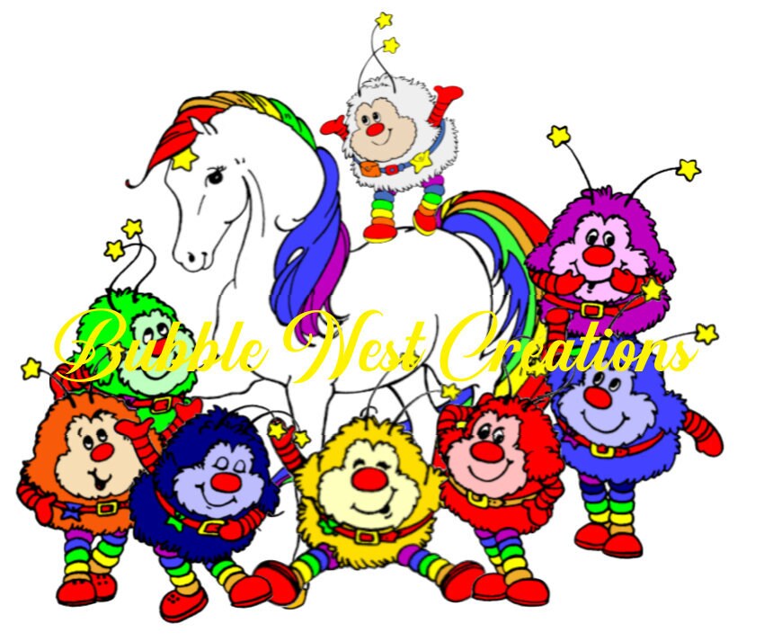 Rainbow Brite Sprites PNG, Sprites, Rainbow Brite, Horse, Digital ...
