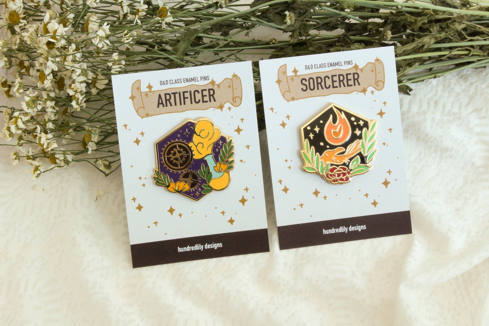 Dnd 5E Character Building Class Hard Enamel Pins - Etsy