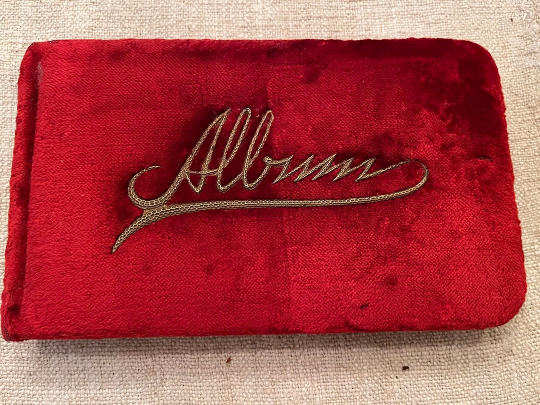 Antique Autograph Book - Etsy