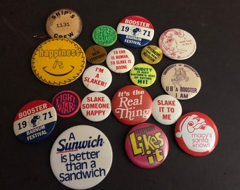 Advertising Buttons | Etsy