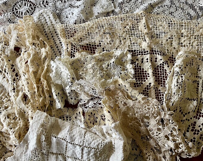 Vintage Lace Pieces - Etsy