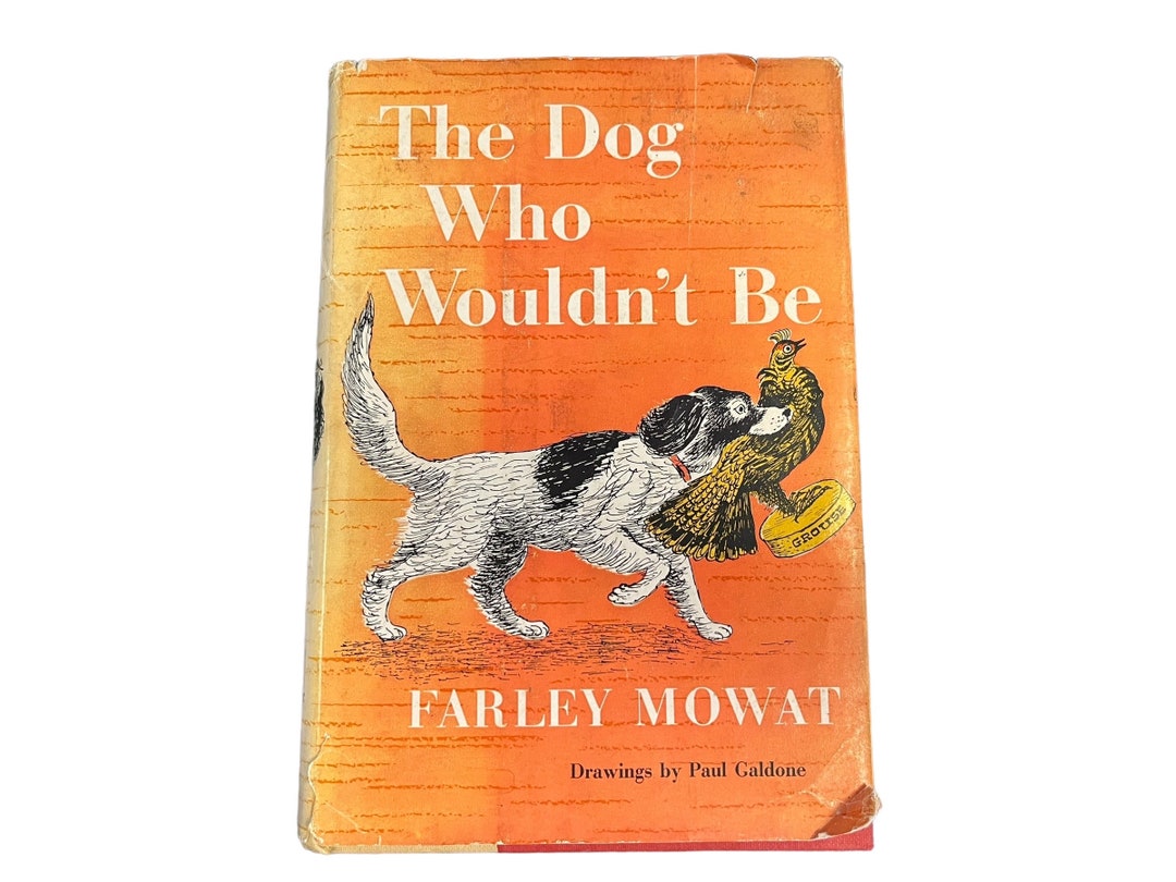 The Dog Who Wouldnt Be Vintage Book - Etsy