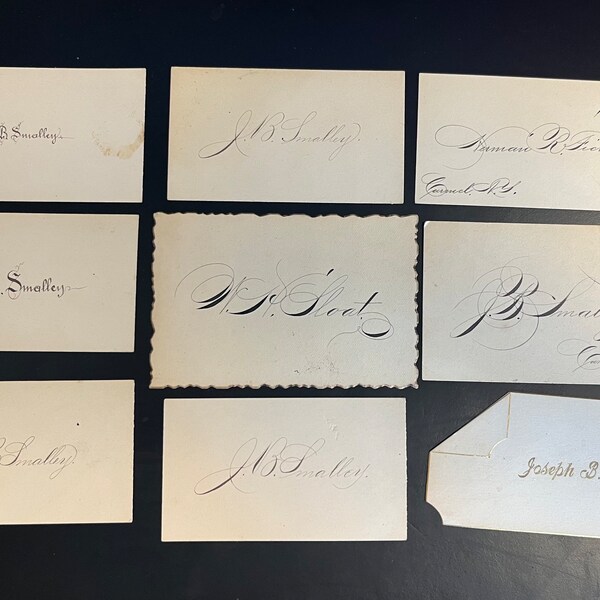 Antique Calling Card - Etsy