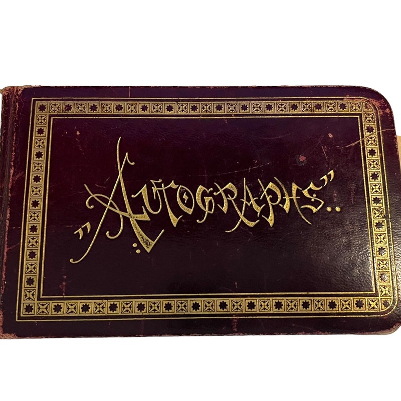 Autograph - Etsy