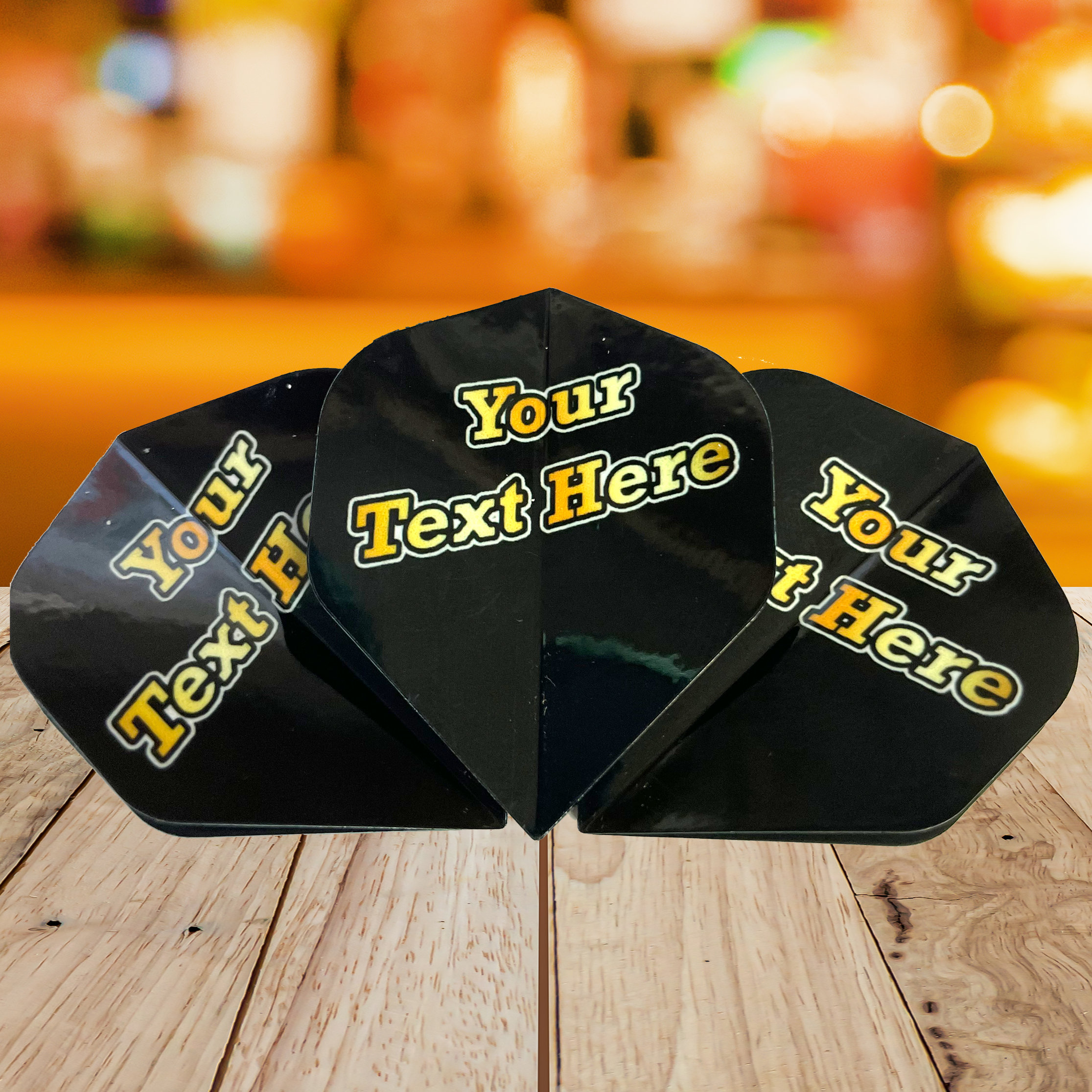 PERSONALISED Dart Flights X 5 SETS - 15 Individual Flights - Etsy UK