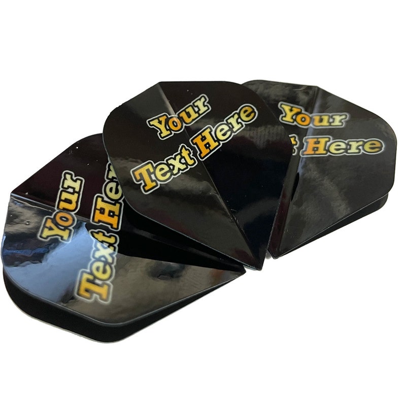 PERSONALISED Dart Flights X 5 SETS - 15 Individual Flights - Etsy