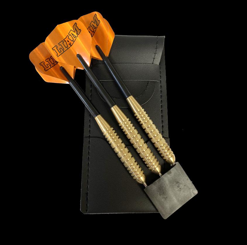 Personalised Darts Gift Set - With Custom Printed Text Flights - Etsy UK