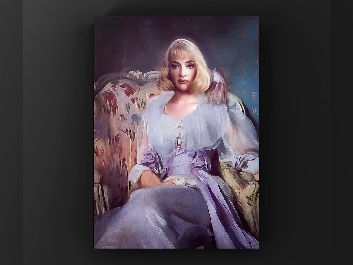 Debbie Jellinsky Addams Family Oil Painting Vintage - Etsy