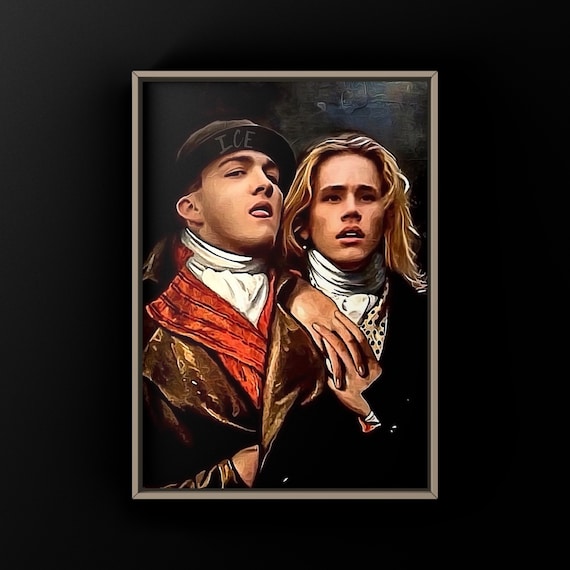 Jay and Ice Hocus Pocus Oil Painting Vintage Altered - Etsy