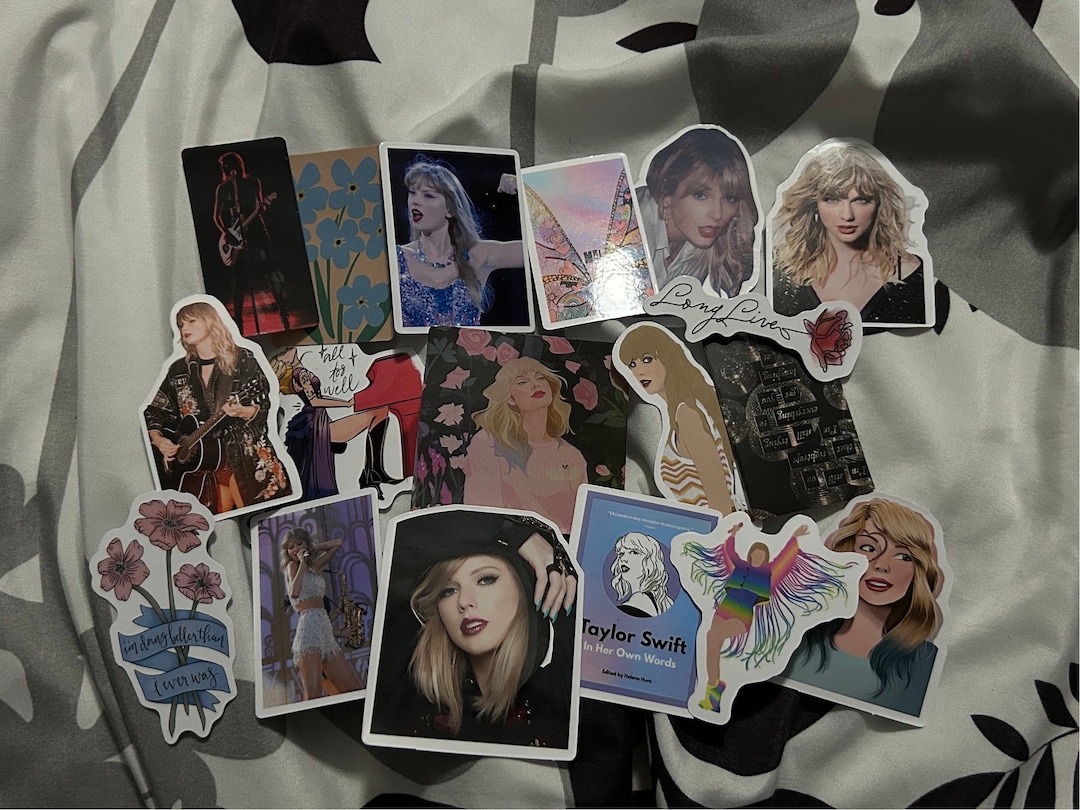 Waterproof Taylor Swift Sticker Pack - Etsy
