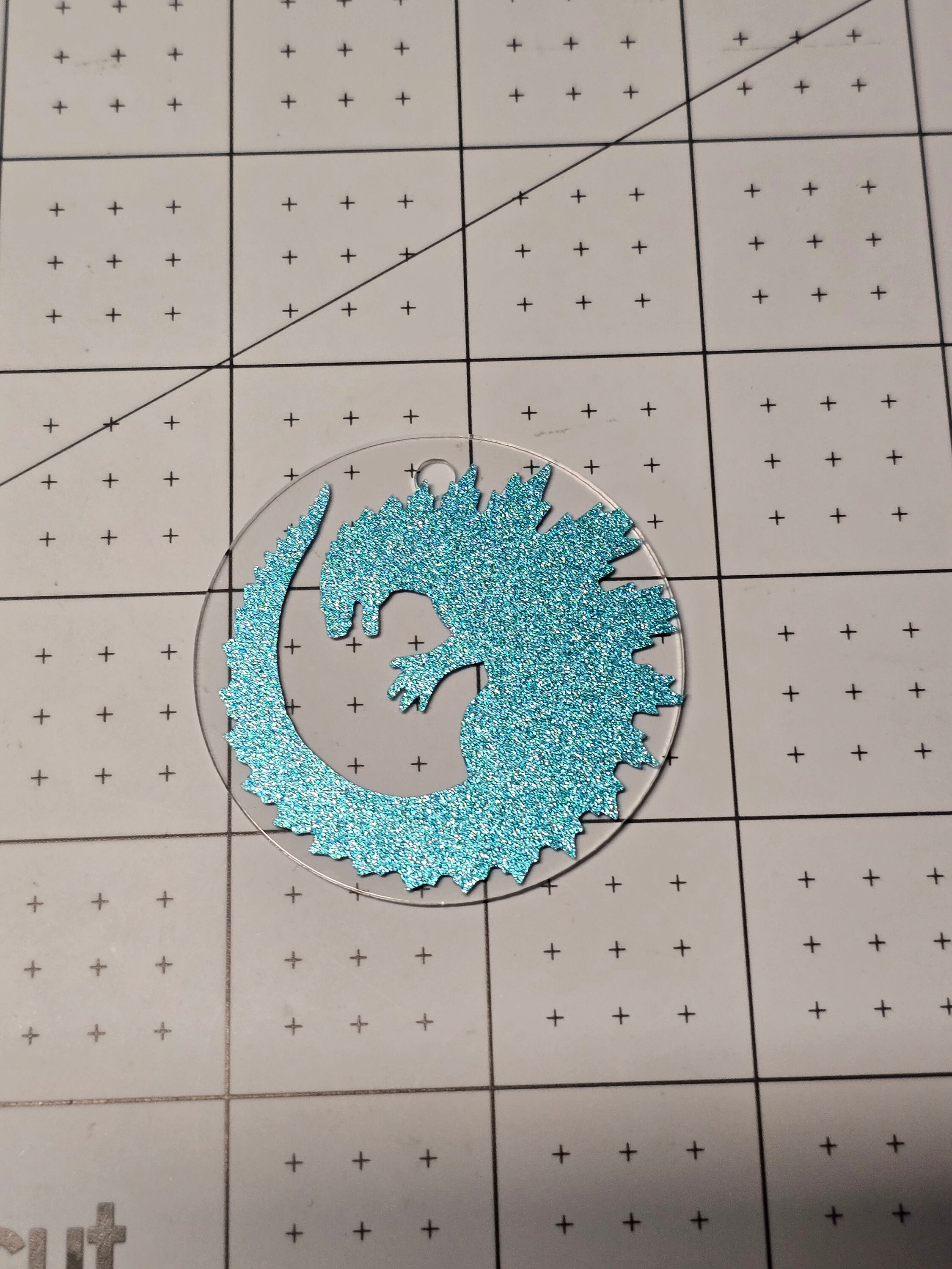 Godzilla Keychain - Etsy