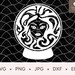 Madame Leota SVG, Haunted Mansion SVG, Foolish Mortal Svg, Crystal Ball ...