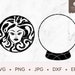 Madame Leota SVG, Haunted Mansion SVG, Foolish Mortal Svg, Crystal Ball ...