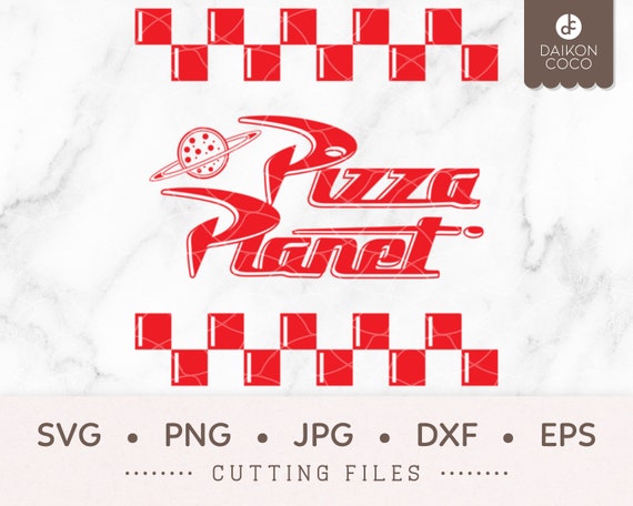 Pizza Planet SVG Pizza Box Party Svg Png Jpg Dxf Eps Cricut - Etsy