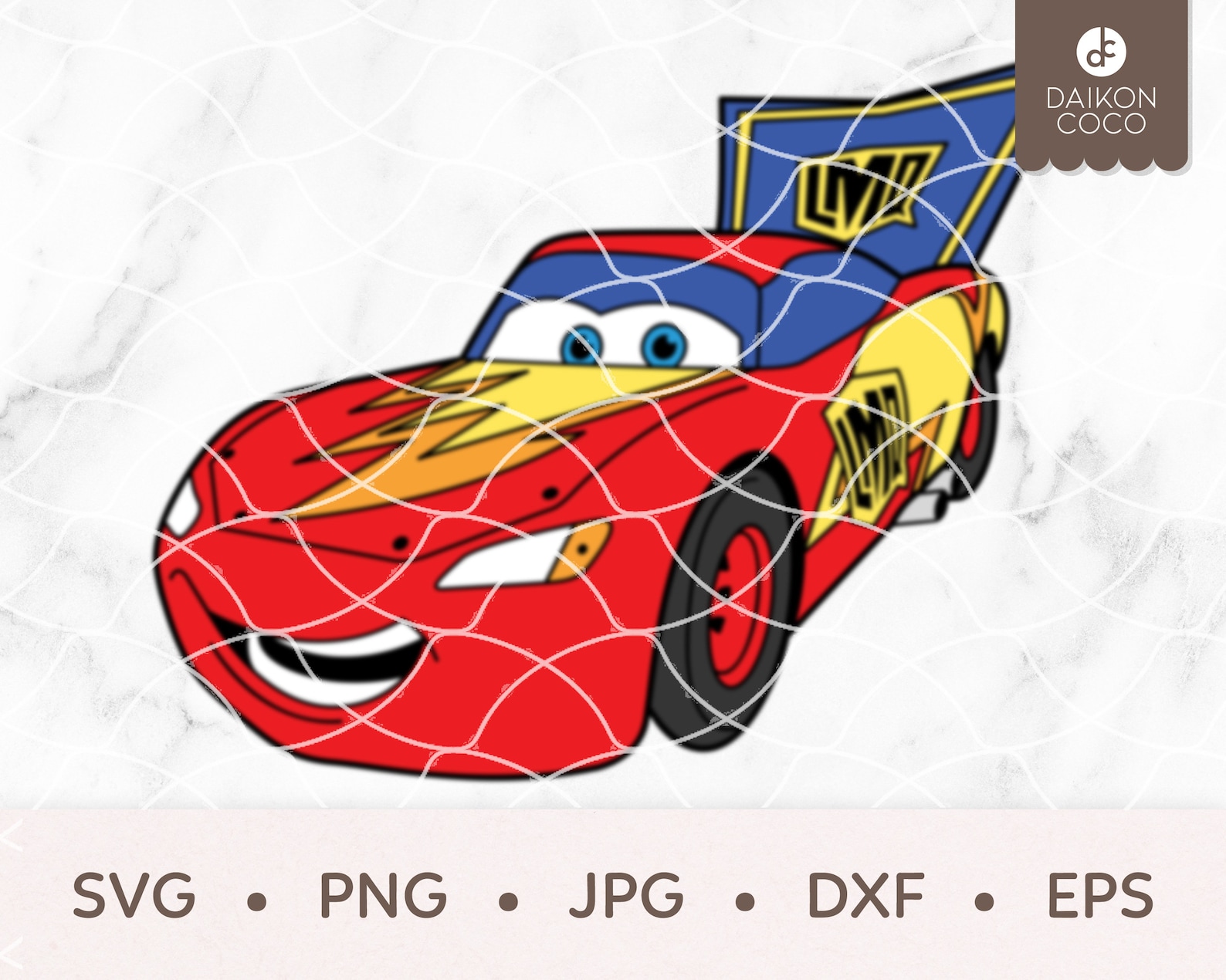 Rayo McQueen Halloween, Cabo LMQ, Cars svg png jpg dxf eps Cricut ...