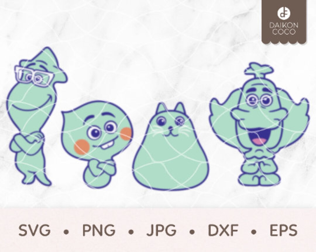 Soul SVG, Soul Squad SVG, Joe 22 Mr. Mittens Moonwind, Svg Png Jpg Dxf ...