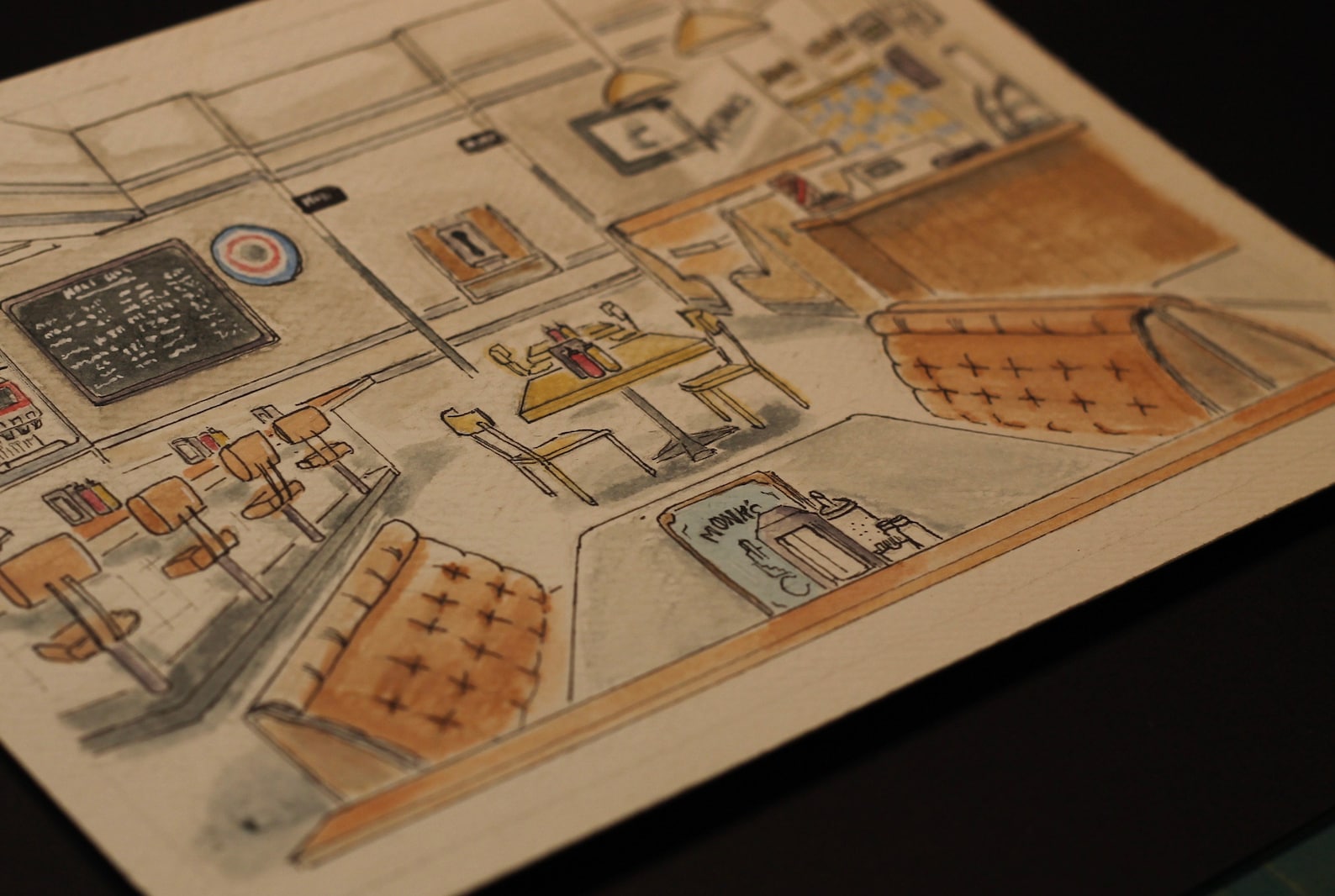 Seinfeld Monk's Cafe - Etsy