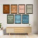 Retro Principles of Art Poster Set - Etsy