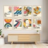 Retro Principles of Art Poster Set - Etsy
