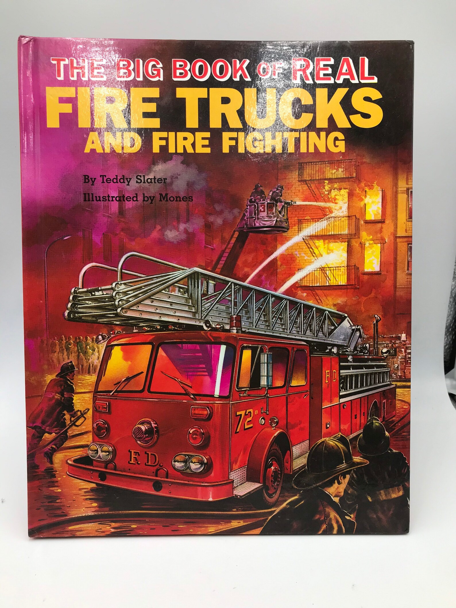 Vintage Kids Book The Big Book of Real Fire Trucks And Fire | Etsy