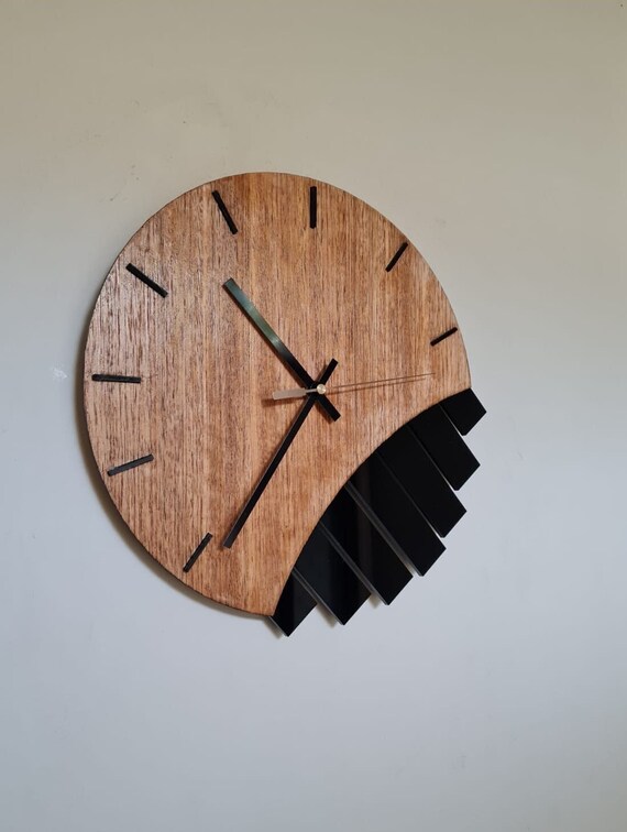 Home & Living Home Décor Wall Clock Modern Australian Made Tasmanian ...