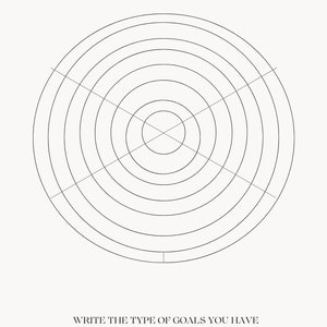 Goal Planner Template | Minimalist - Etsy