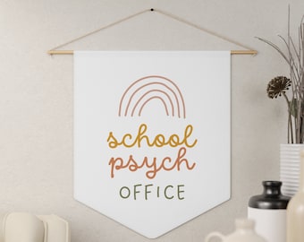 School Counselor Office Banner- School Counselor Pennant- School ...