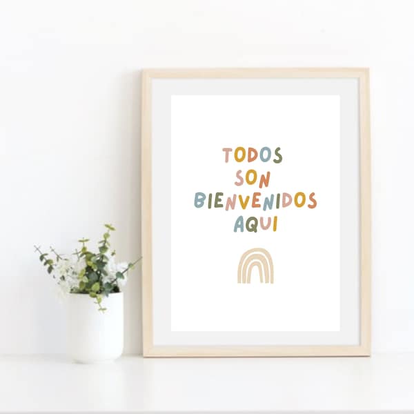 Everyone is Welcome - Etsy