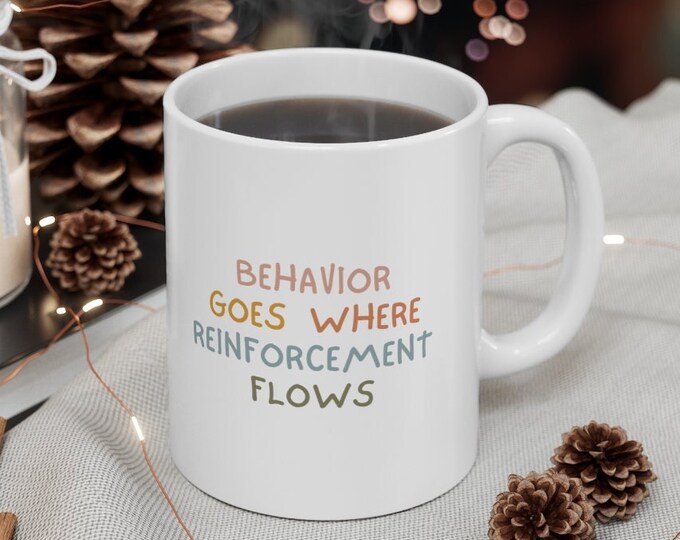 Coffee is My Preferred Reinforcer, Bcba Mug, Aba Mug, Behavior Analyst ...