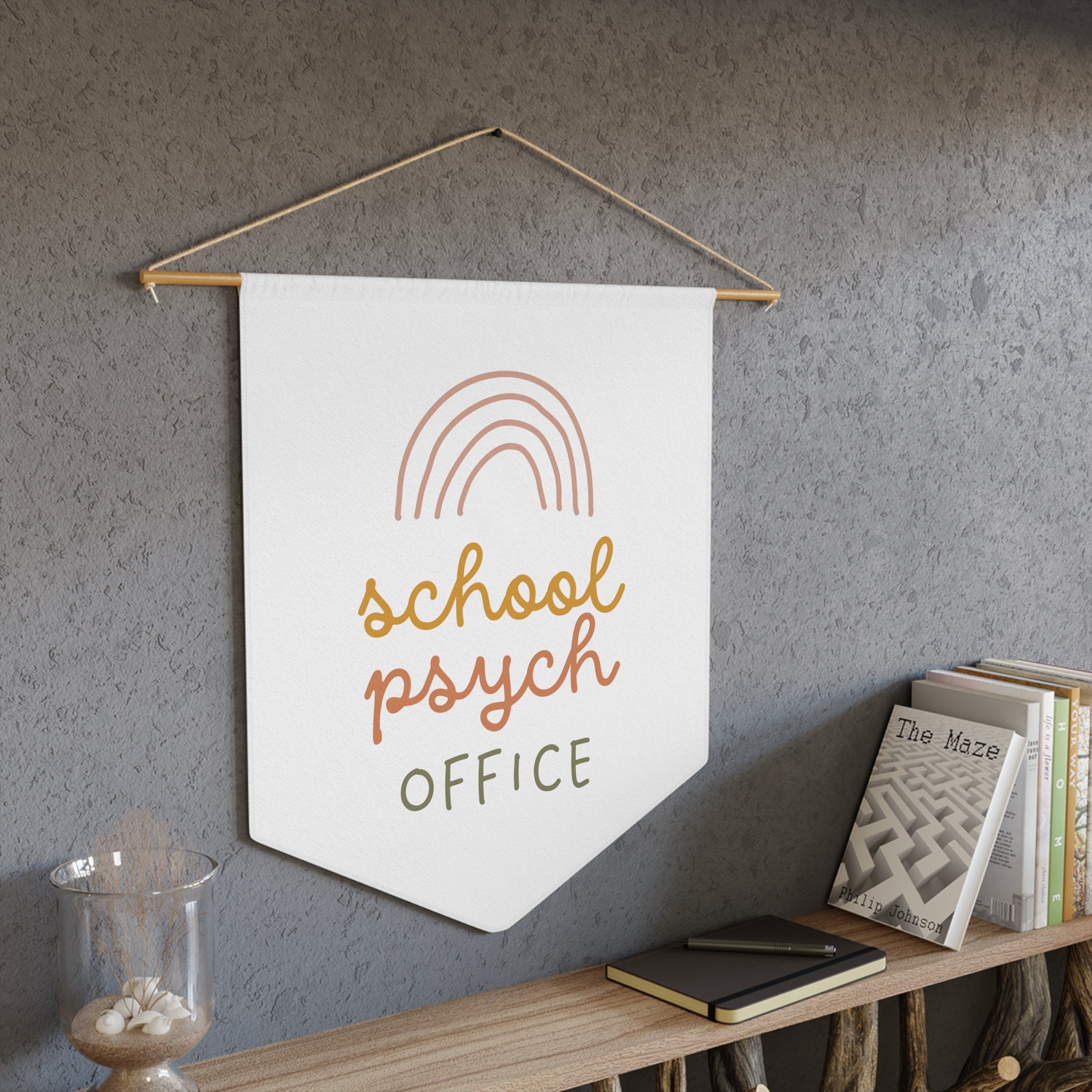 School Psych Office Banner- School Psych Pennant- School Psychologist ...