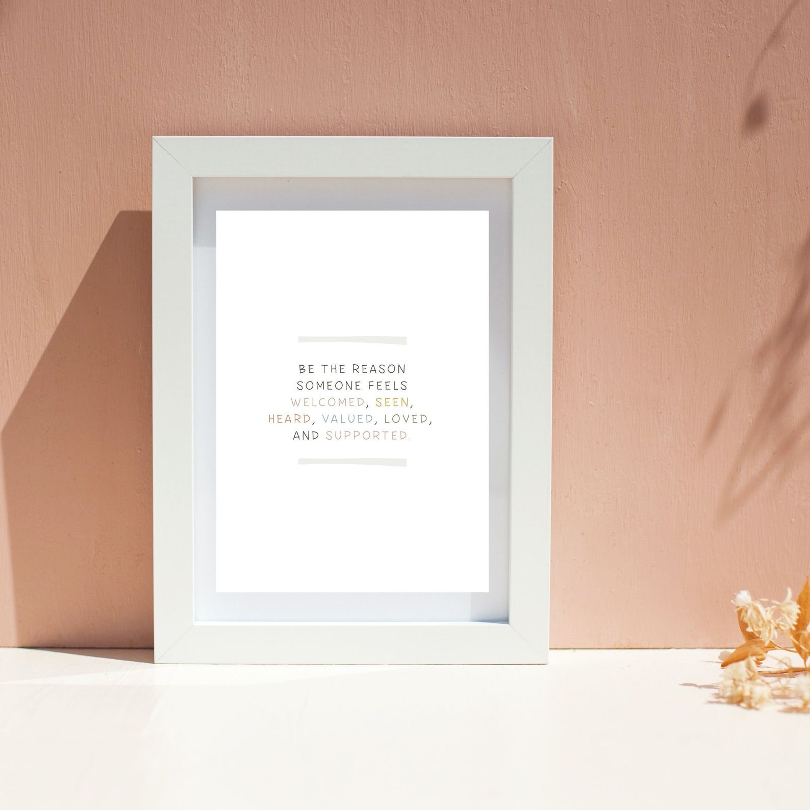 Be the Reason Print School Psychologist Office Decor | Etsy