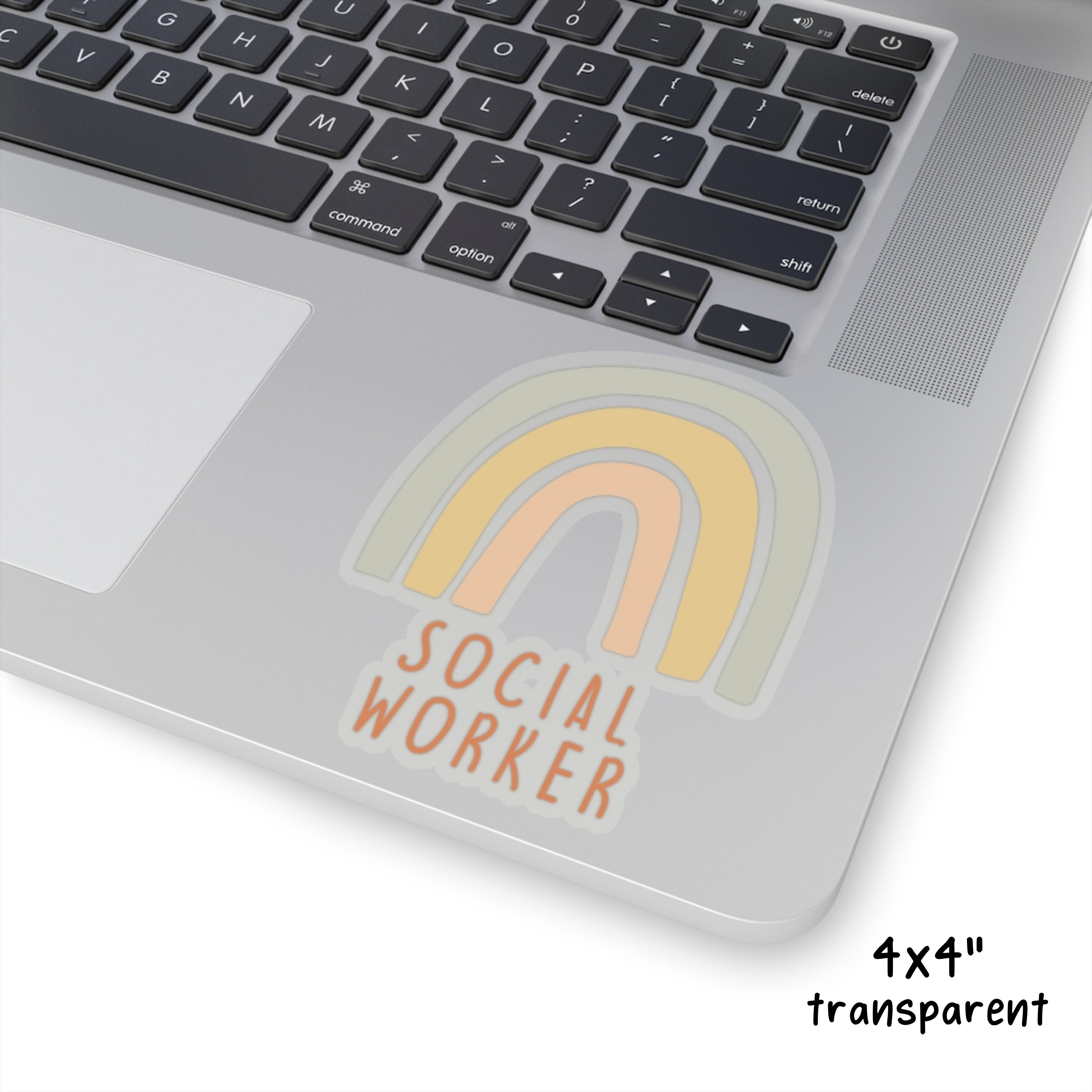 Social Worker Rainbow Sticker Social Work Sticker Social | Etsy
