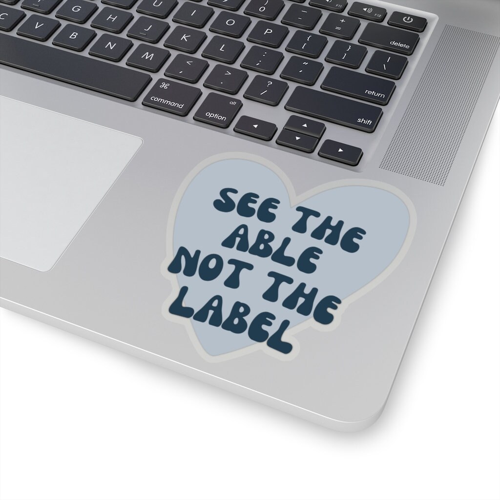 See the Able Not the Label Sticker Autism Awareness Sticker - Etsy