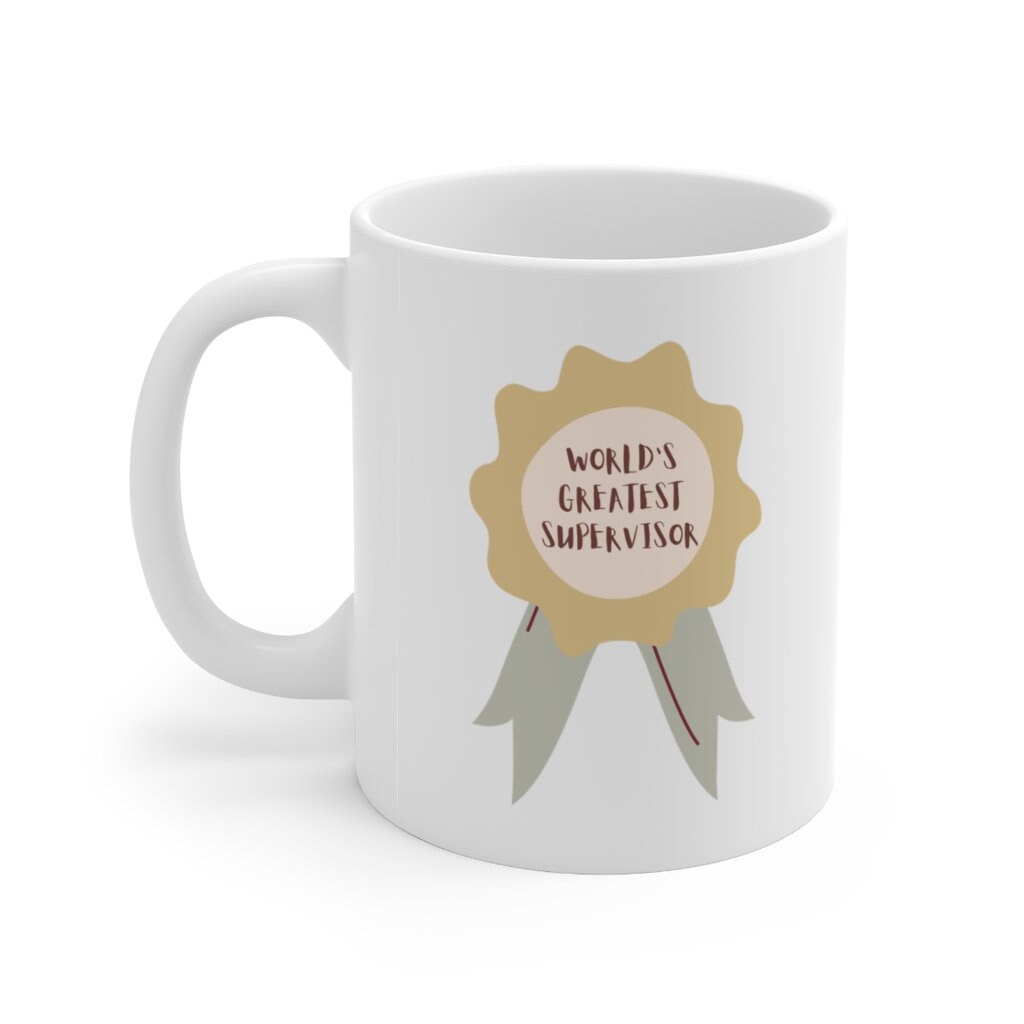 World's Greatest Supervisor Mug- World's Best Supervisor- Supervisor ...