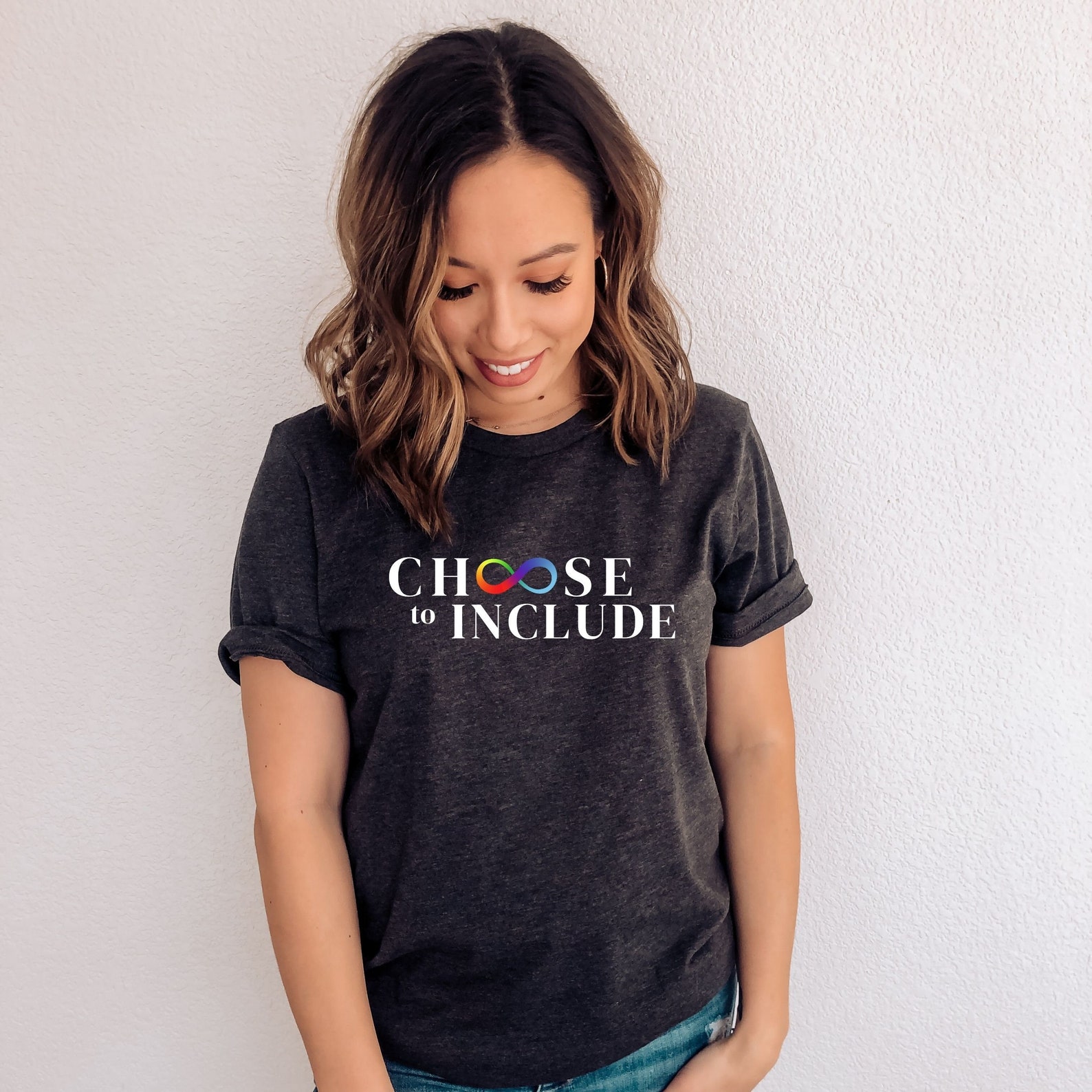 Choose to Include Shirt- Autism Infinity Sign- Neurodiversity Autism ...