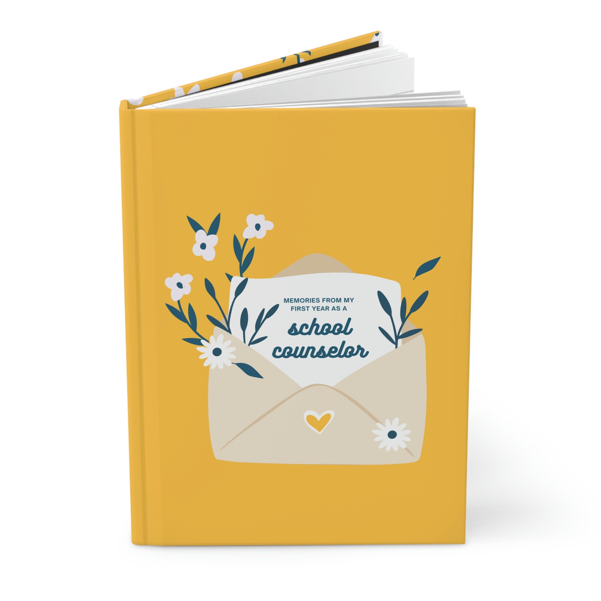 First Year School Counselor Hardcover Notebook- School Counselor Gifts ...