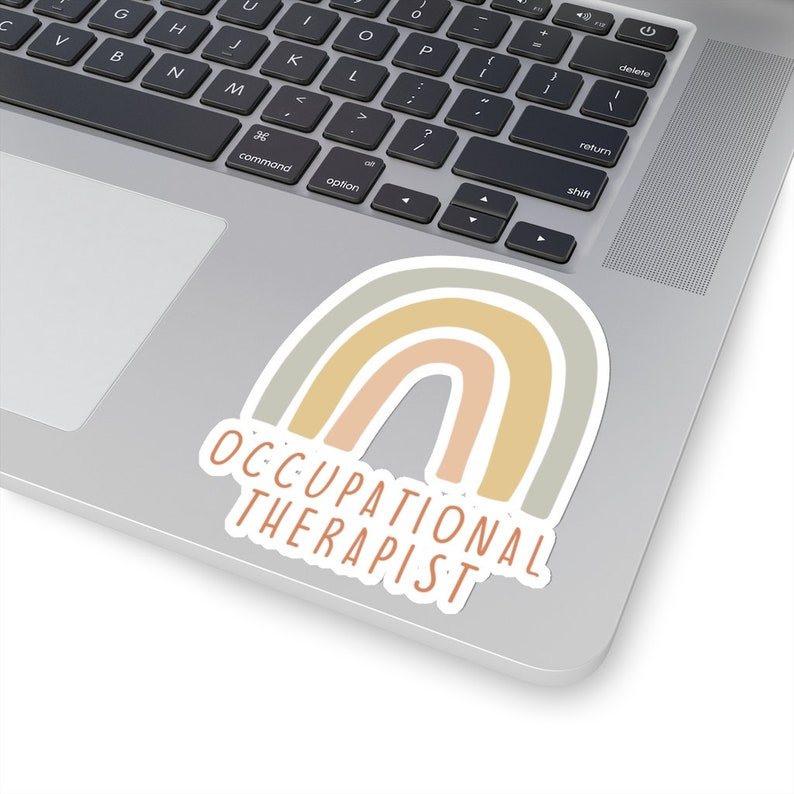 Occupational Therapist Rainbow Sticker Occupational Therapy - Etsy