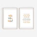 Yes You Can Print Set Affirmations Print Teacher Classroom - Etsy