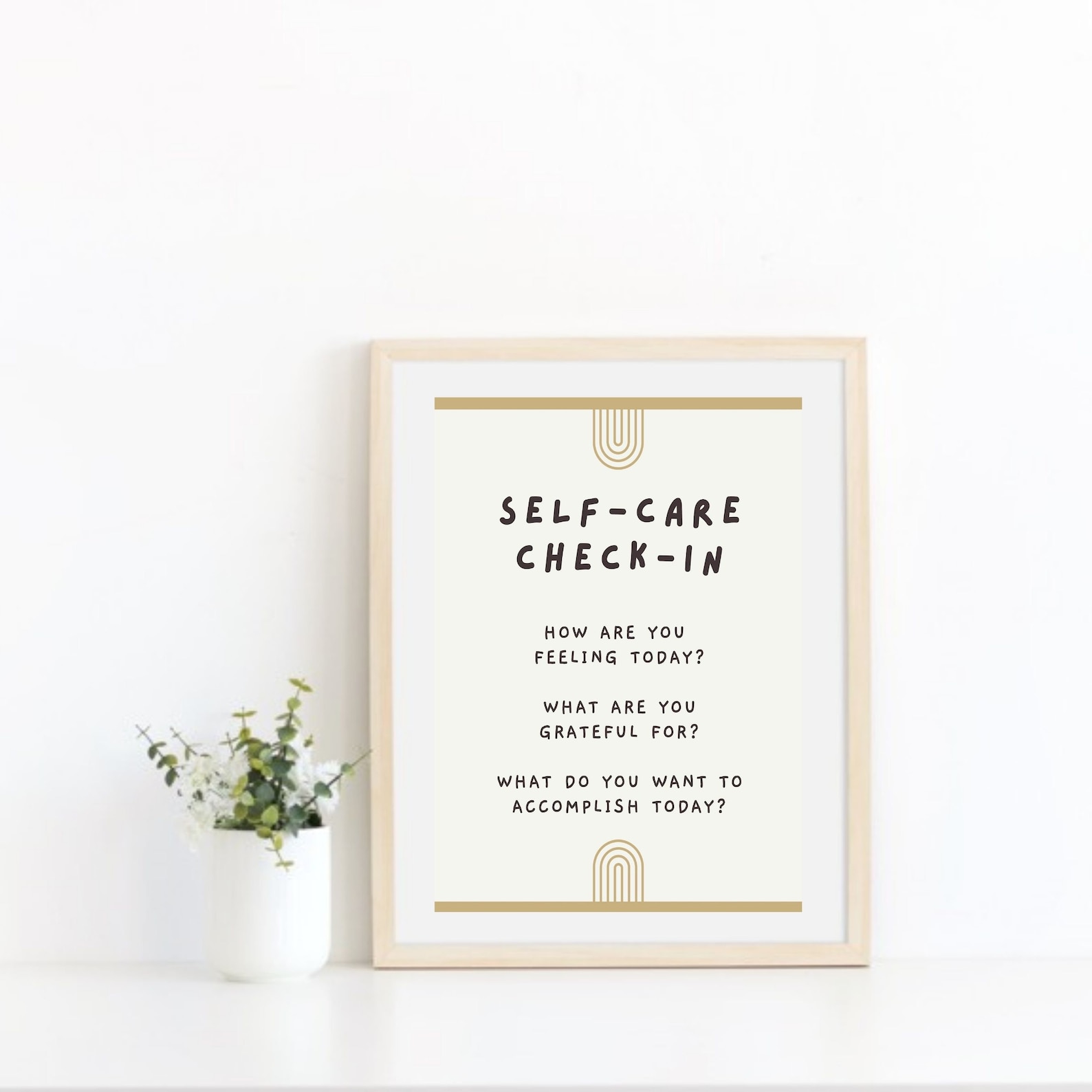 Self-care Check-in Print Mental Health School Psychologist - Etsy