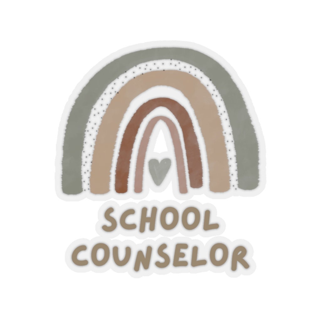 School Counselor Sticker School Counseling Sticker School - Etsy