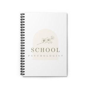 School Psychologist Notebook - School Psych Notebook - Gifts for School ...