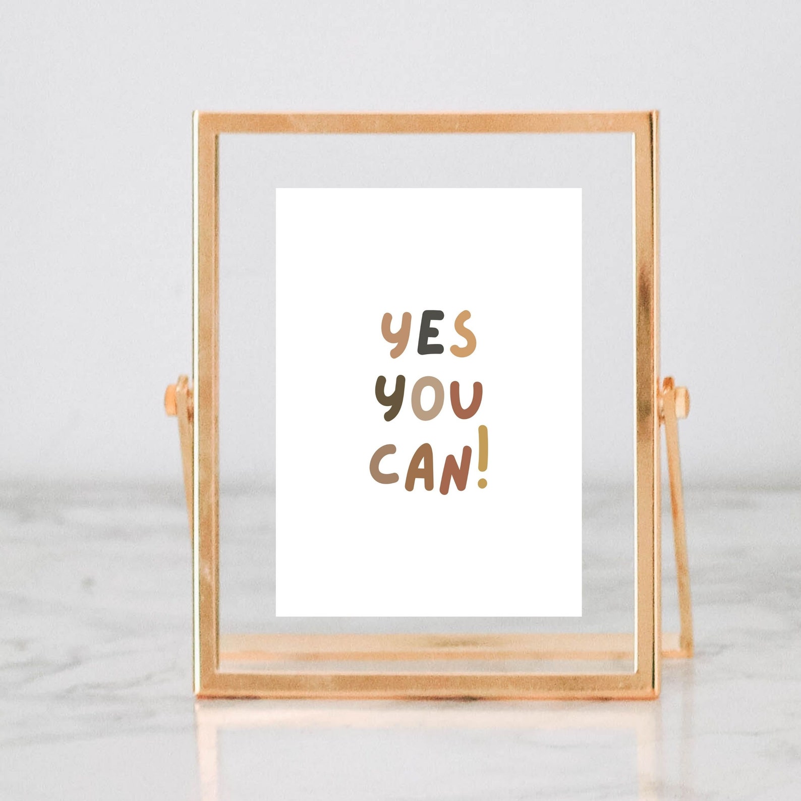 Yes You Can Print- Inclusive Positive Affirmations- Diversity Poster ...