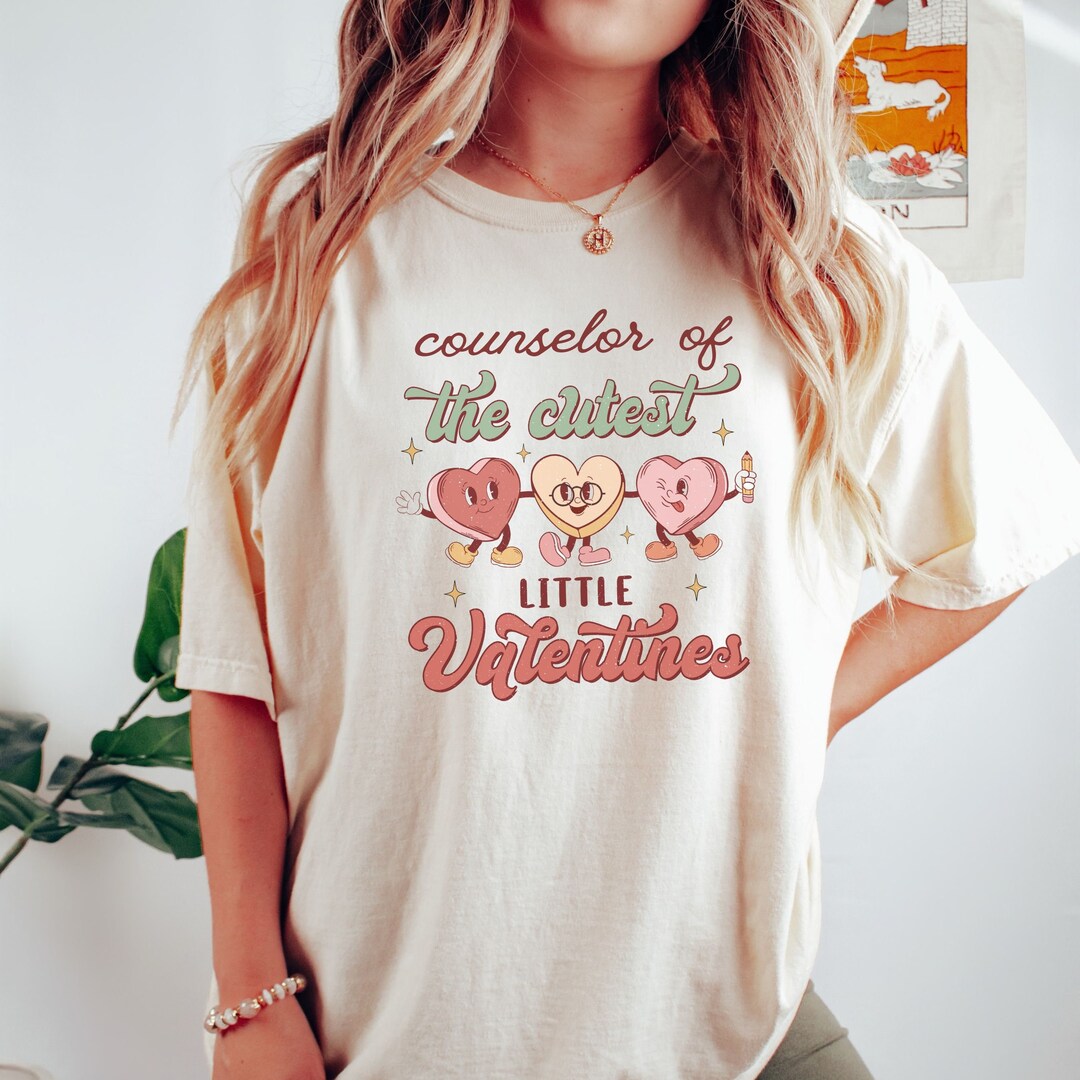 Counselor Valentine Shirt School Counselor Valentine Gift School ...