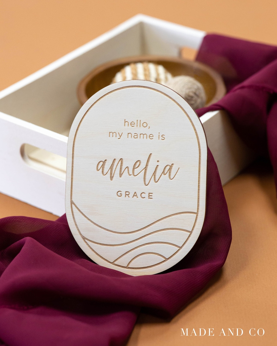 CUSTOM - Birth Announcement Sign, Baby Name Announcement, Welcome Sign ...